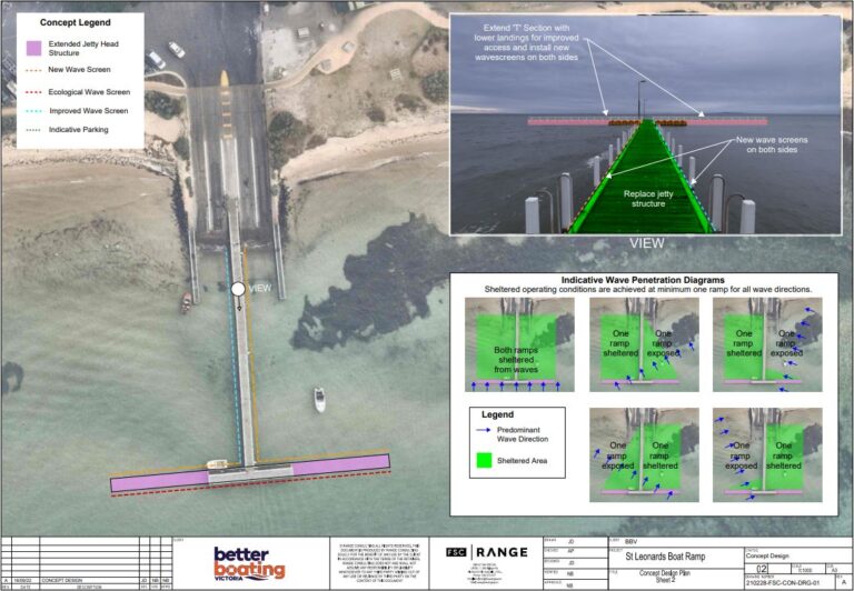 St Leonards Boat Ramp Upgrades - VRFish